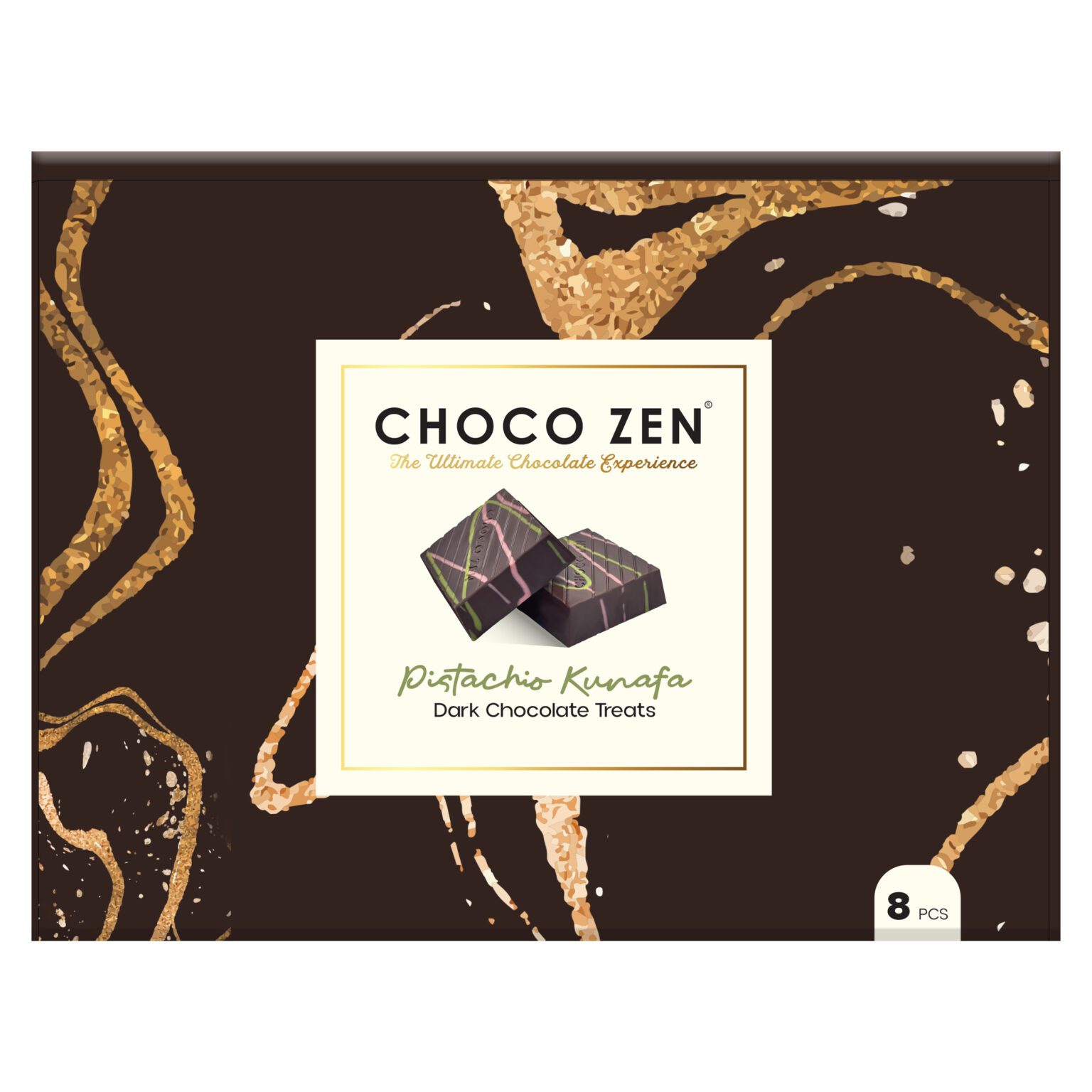Dubai's Favourite Kunafa Chocolate - Chocozen